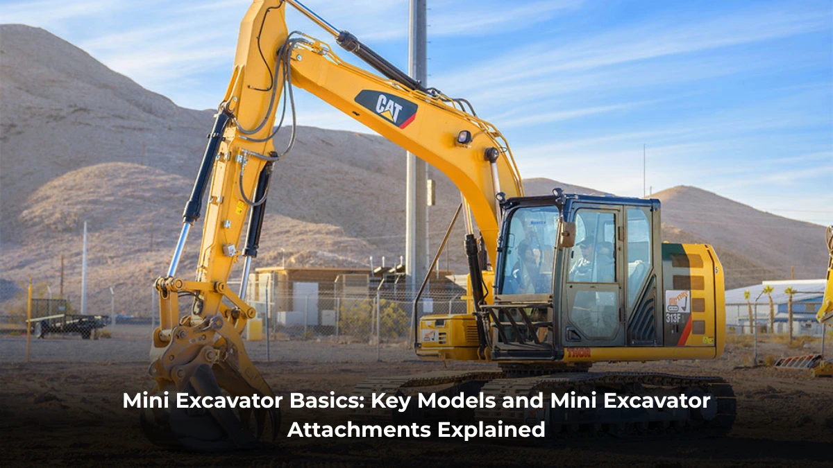 Mini Excavator Basics: Key Models and Mini Excavator Attachments Explained