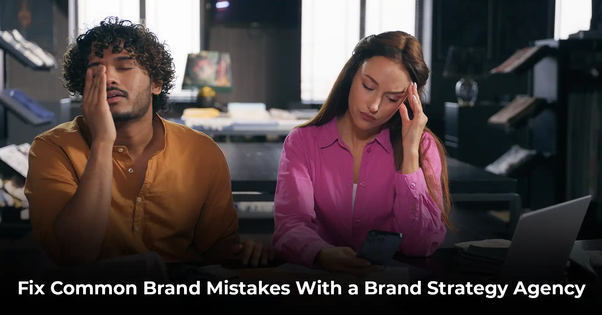 Fix common brand mistakes with a brand strategy agency